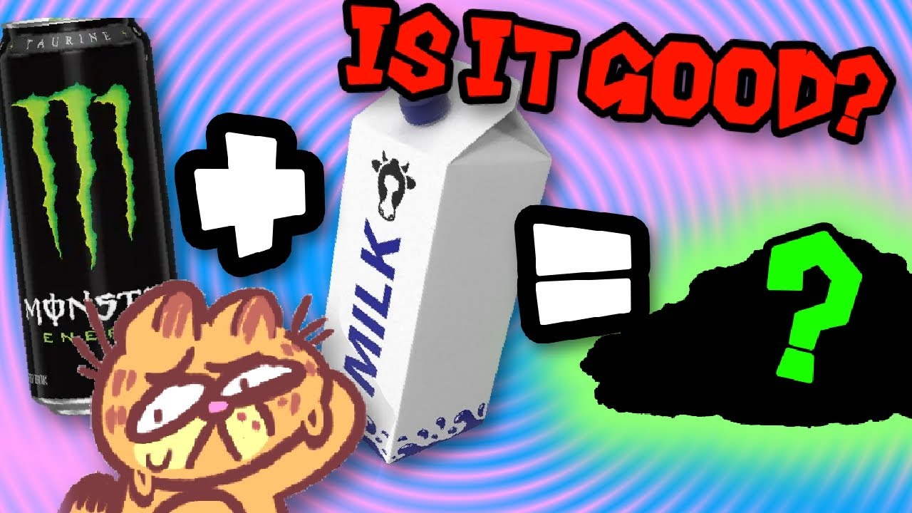 What Happens When you Mix Milk and Monster Energy Drink? - YouTube