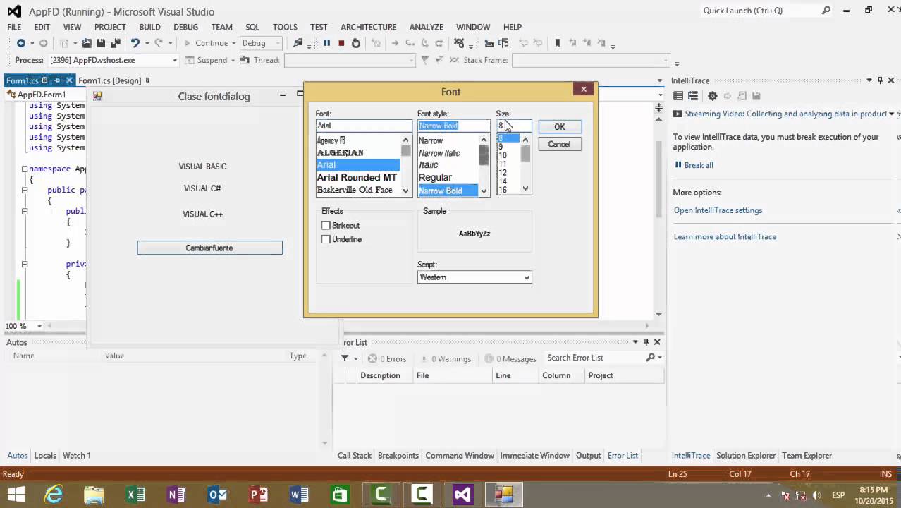 Tutorial 02 - FontDialog - YouTube