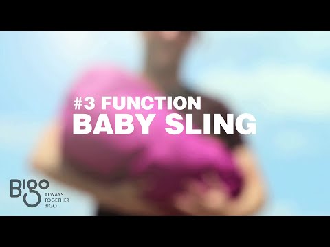 Bigo Bag Five - How to use - Baby Sling