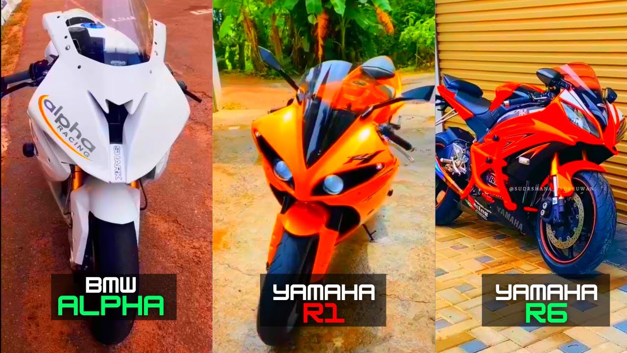 අනිව බලන්න ඕනිම එකක් ️ superbikes in sri lanka | high capacity bikes in ...