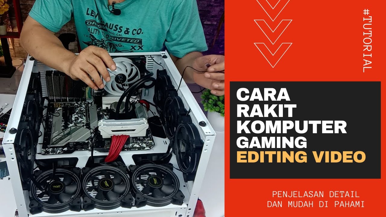 MERAKIT KOMPUTER GAMING/ EDITING - STEP BY STEP 💯% work - YouTube
