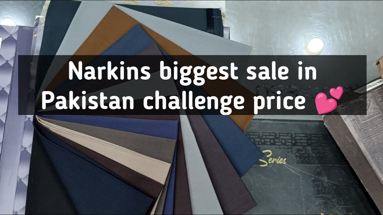 Narkins biggest sale in pakistan | narkin silver sun | best wash and ...