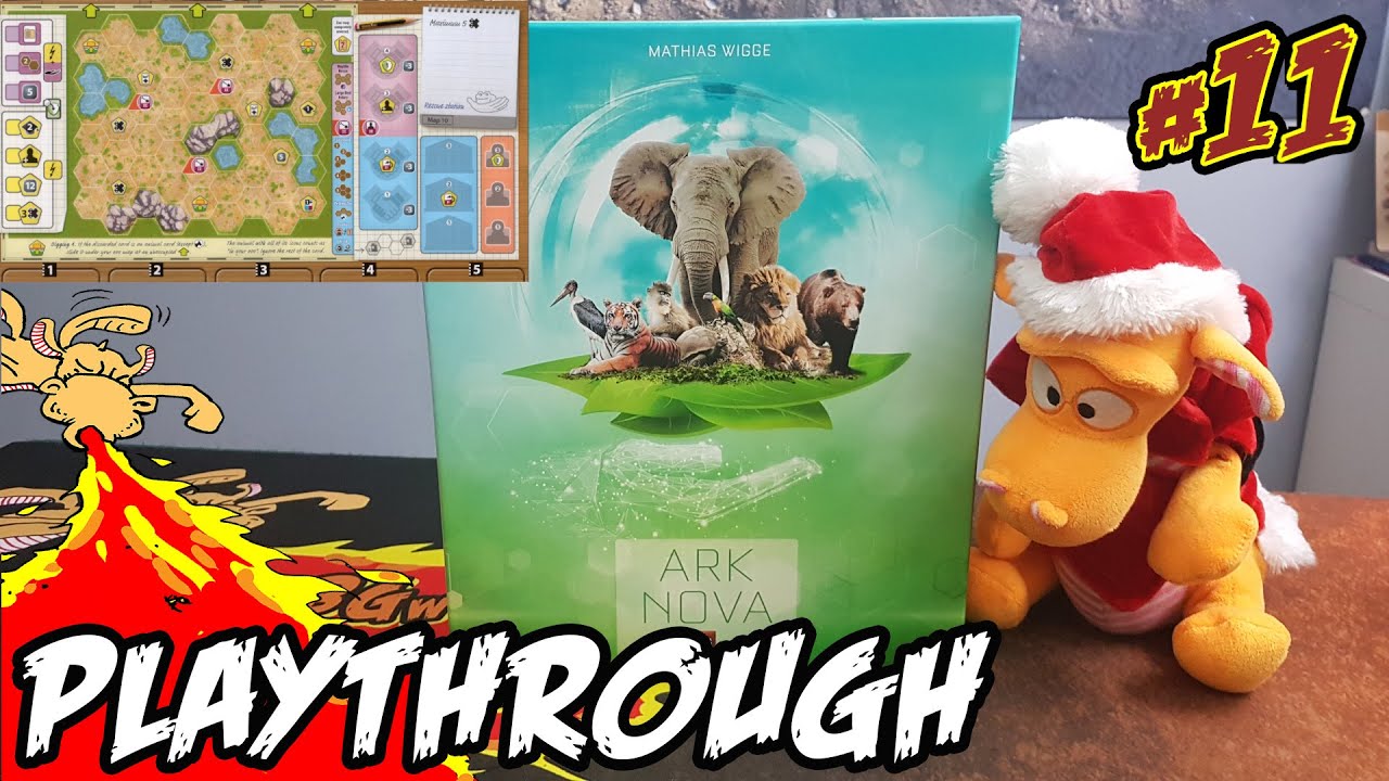 Ark Nova: Zoo Map Pack 1 - Solo Playthrough (Rescue Station) - YouTube