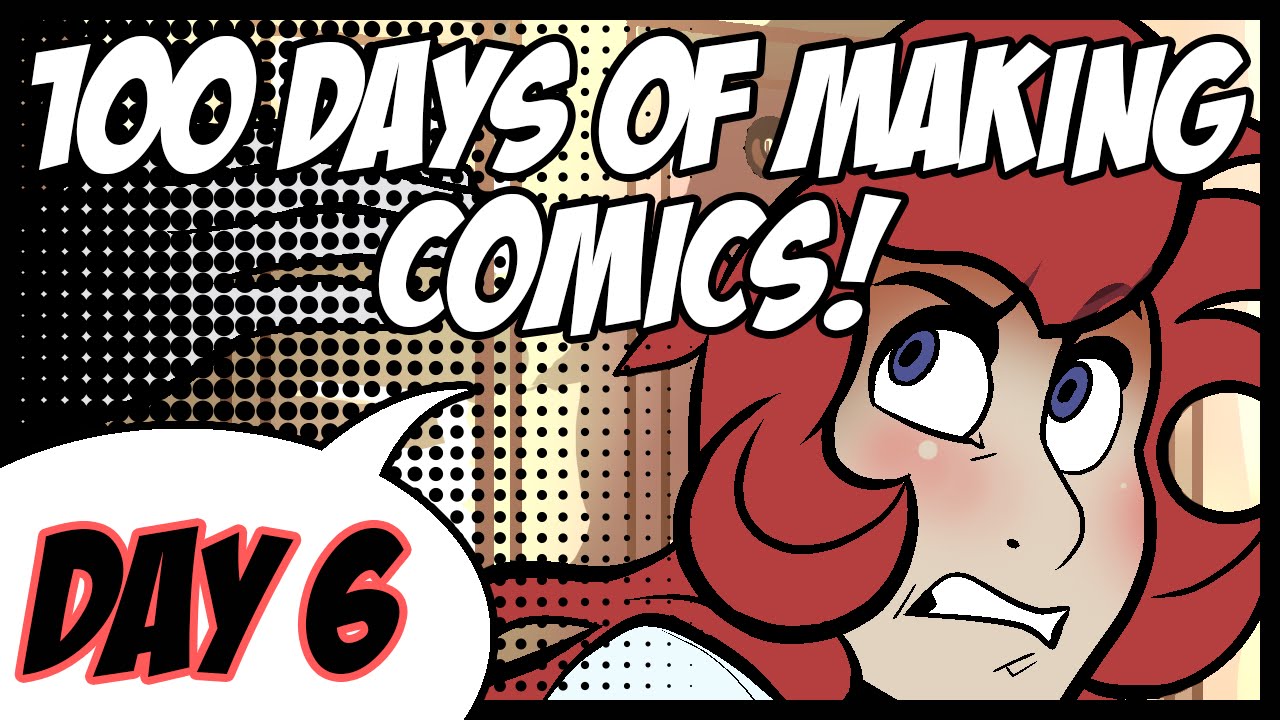 100 Days of Making Comics - Day 6 - YouTube