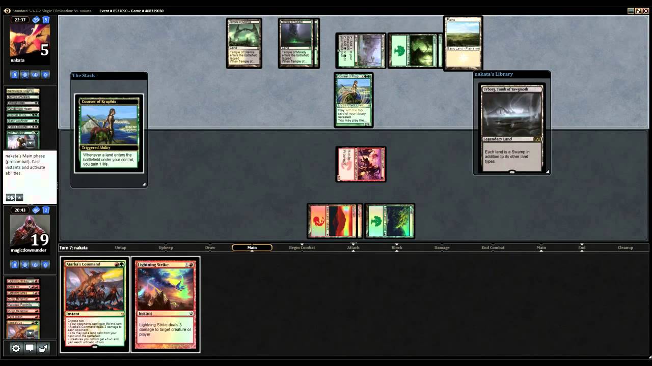 G1 Azban Control vs Ataka Sligh Standard SE 8537090 - YouTube