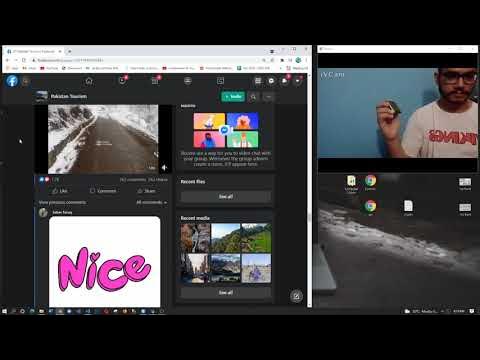 Scrolling with color detection using OpenCV python - YouTube