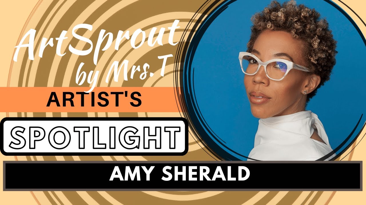 AMY SHERALD for Kids: Art That Celebrates the Black Community - YouTube