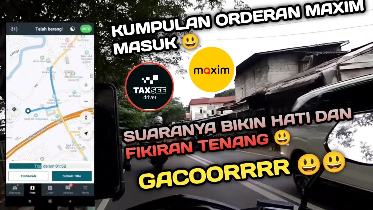 KUMPULAN BUNYI ALARM MAXIM ORDERAN MASUK , SUARANYA RENYAH DAN MERDU ...