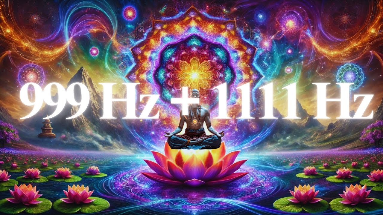 999 Hz + 1111 Hz Frequency for Divine Light & Spiritual Awakening ...