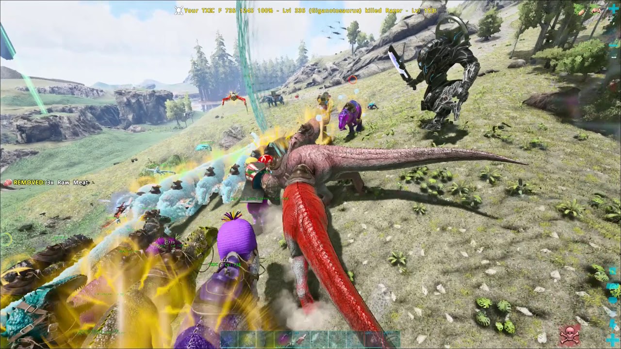 ARK OFFICIAL PVP | D.O.C. | PVP MOMENTS #4 - YouTube
