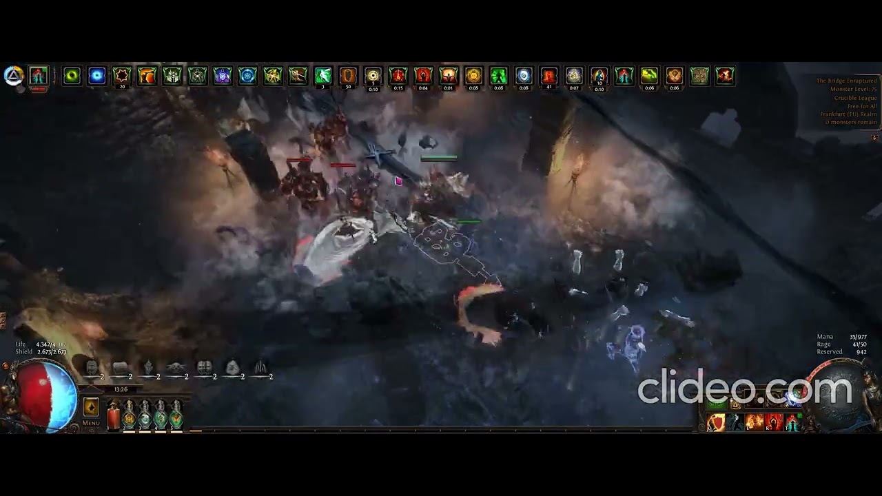 Path of Exile 3.21 - Spectral Shield Throw Simulacrum Wave 29/30 7 ...