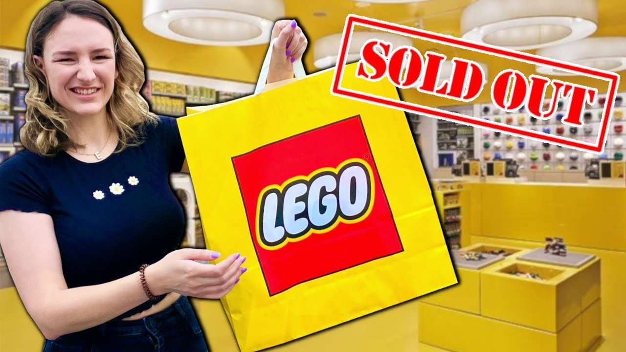 EVERYTHING WAS SOLD OUT! | LEGO Store Shopping Vlog - YouTube