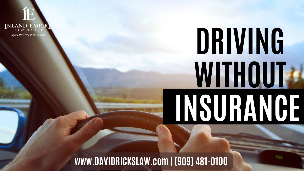 Driving Without Insurance Limits Your Auto Accident Recovery ...