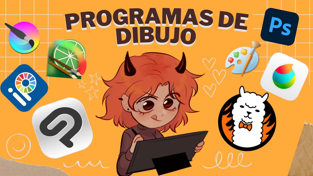 Programas para DIBUJO DIGITAL y mi experiencia usándolos (Gratis y de paga) - YouTube