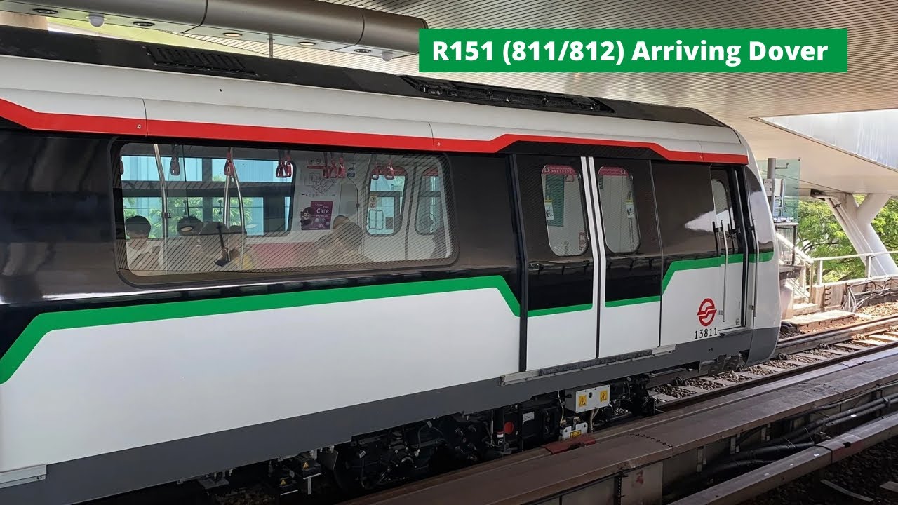 [Final ATI R151 To Debut][SMRT] R151 (811/812) arriving Dover - YouTube