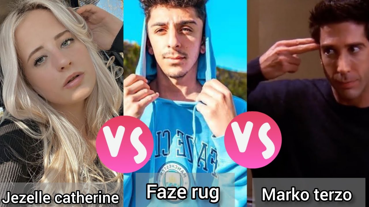 Jezelle Catherine Vs Faze rug Vs Marko terzo lifestyle comparison 2024 ...