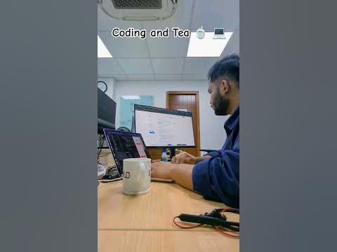 Keep Coding and Sipping Tea ☕ 🖥️ #coding #developertools #softwareengineer #techtips #career ...