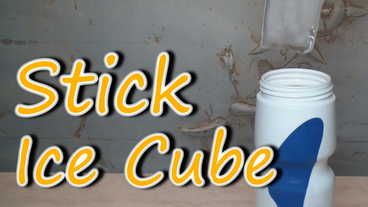 How to Make Stick Ice Cube for Water Bottle in Ziplock Bag - YouTube