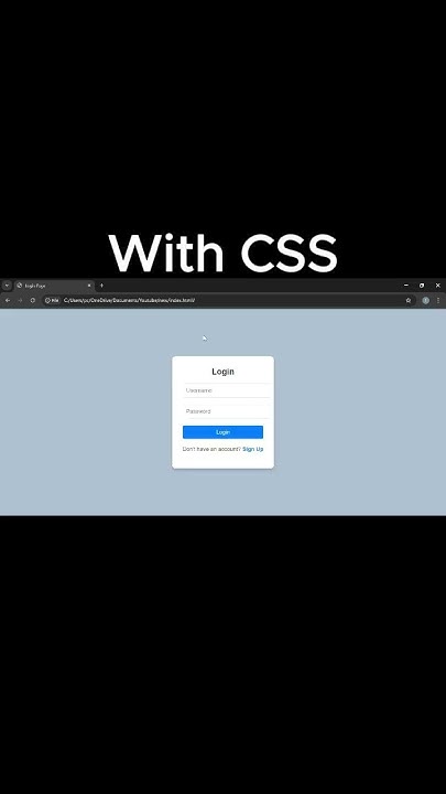 Power of CSS. - YouTube