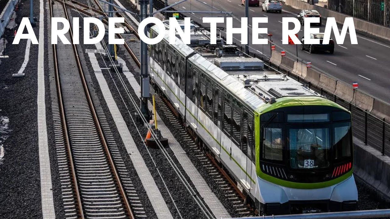 REM Ride from Panama to Ile-des-Soeurs (July 2023) - YouTube