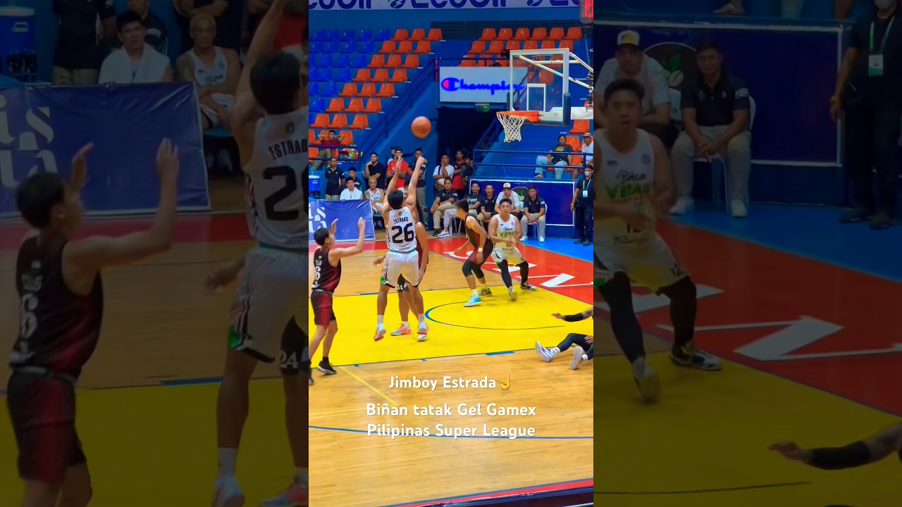 Jimboy Estrada of Biñan Tatak Gel Gamex #basketball # ...