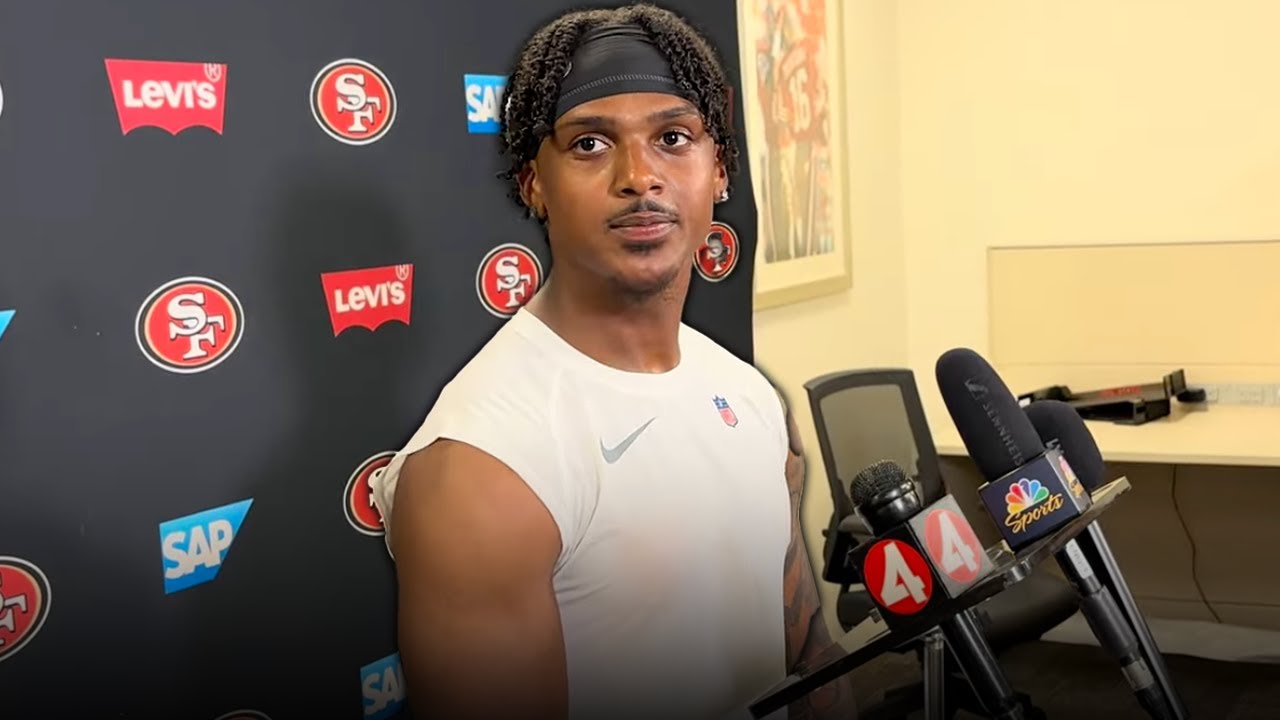 Jacob Cowing: First Interview With 49ers Rookie Speedster - YouTube