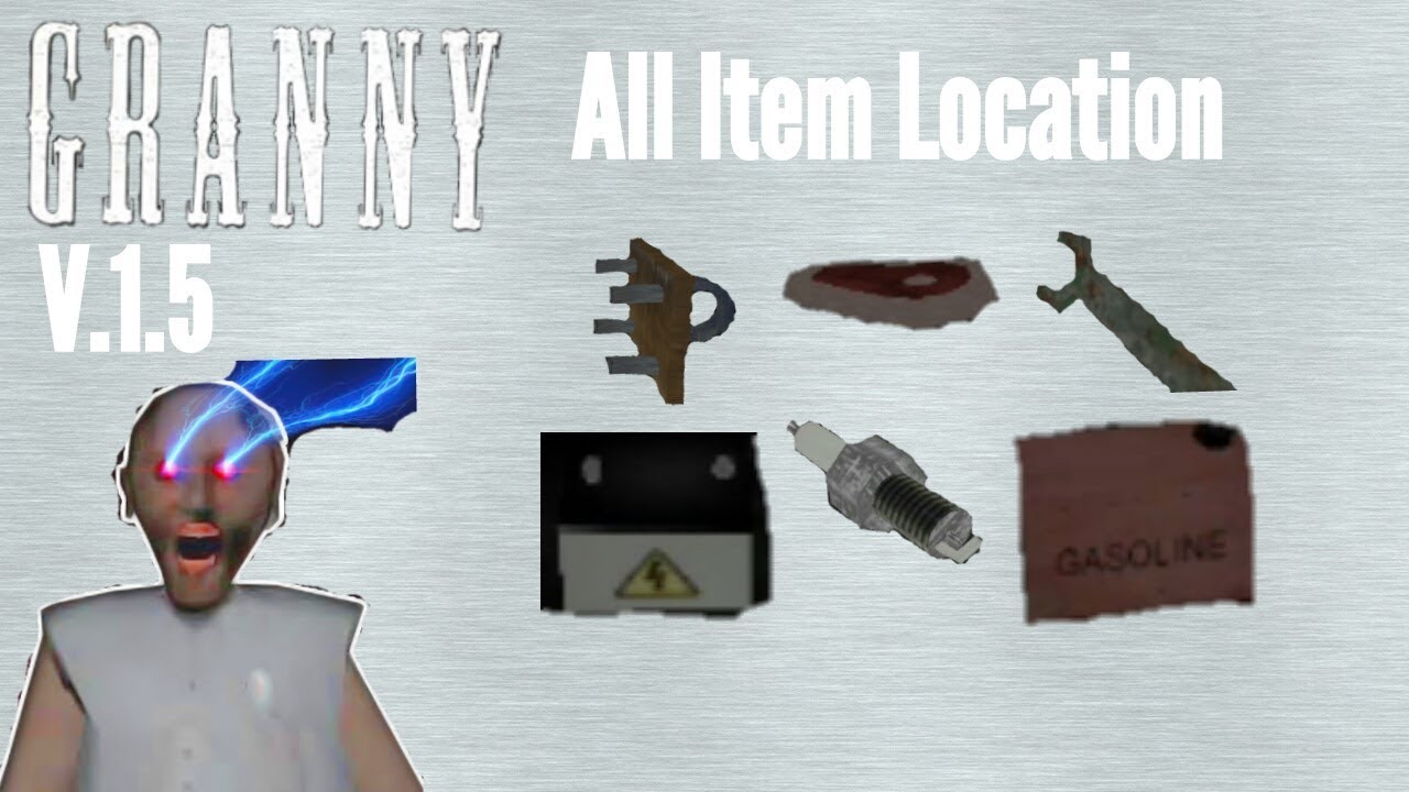 Granny-Item Position for Version:1.5 - YouTube