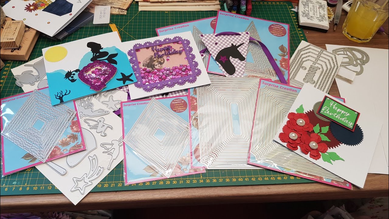 Surprise Creations New June design team package. More awesome dies. Xx ...