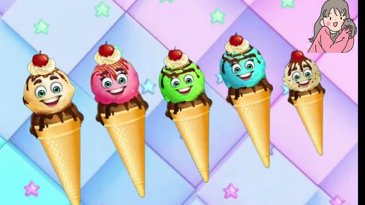 Ice Cream Finger Family Collection l Nursery Rhymes And Tiny Rhymes TV ...