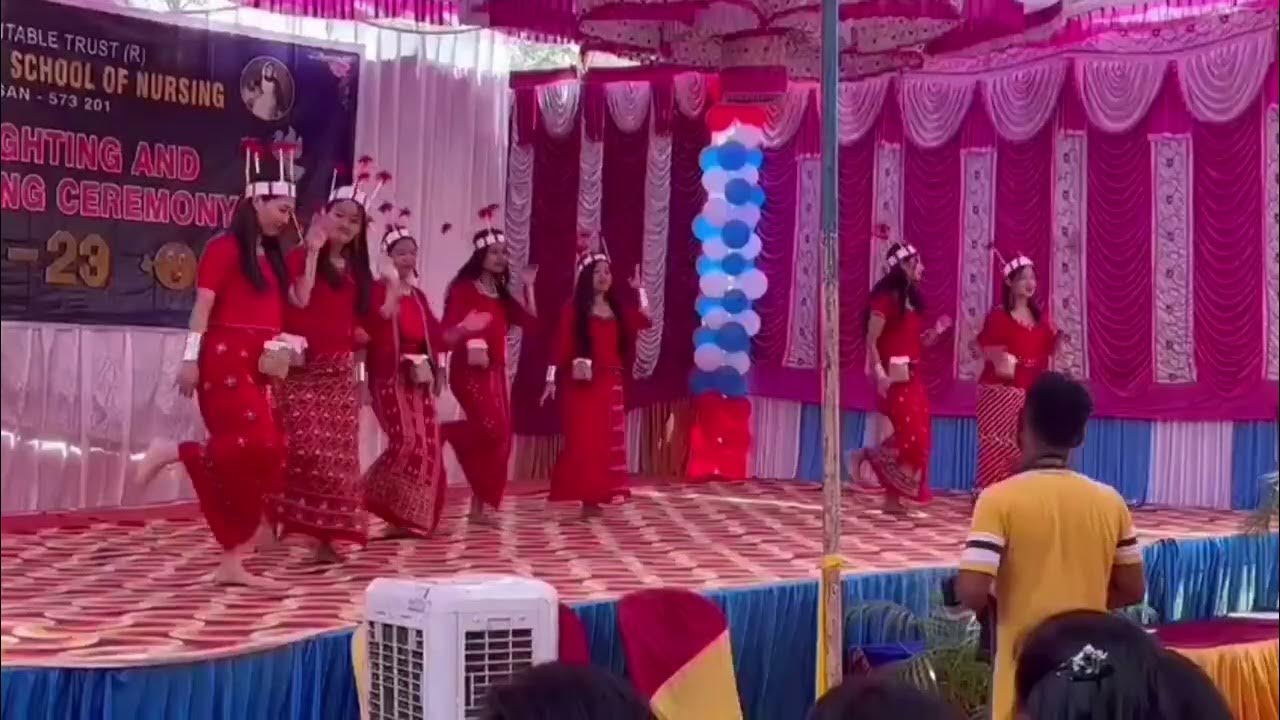 manipuri,nyishi n tagin groups dance video #hostelmemories - YouTube
