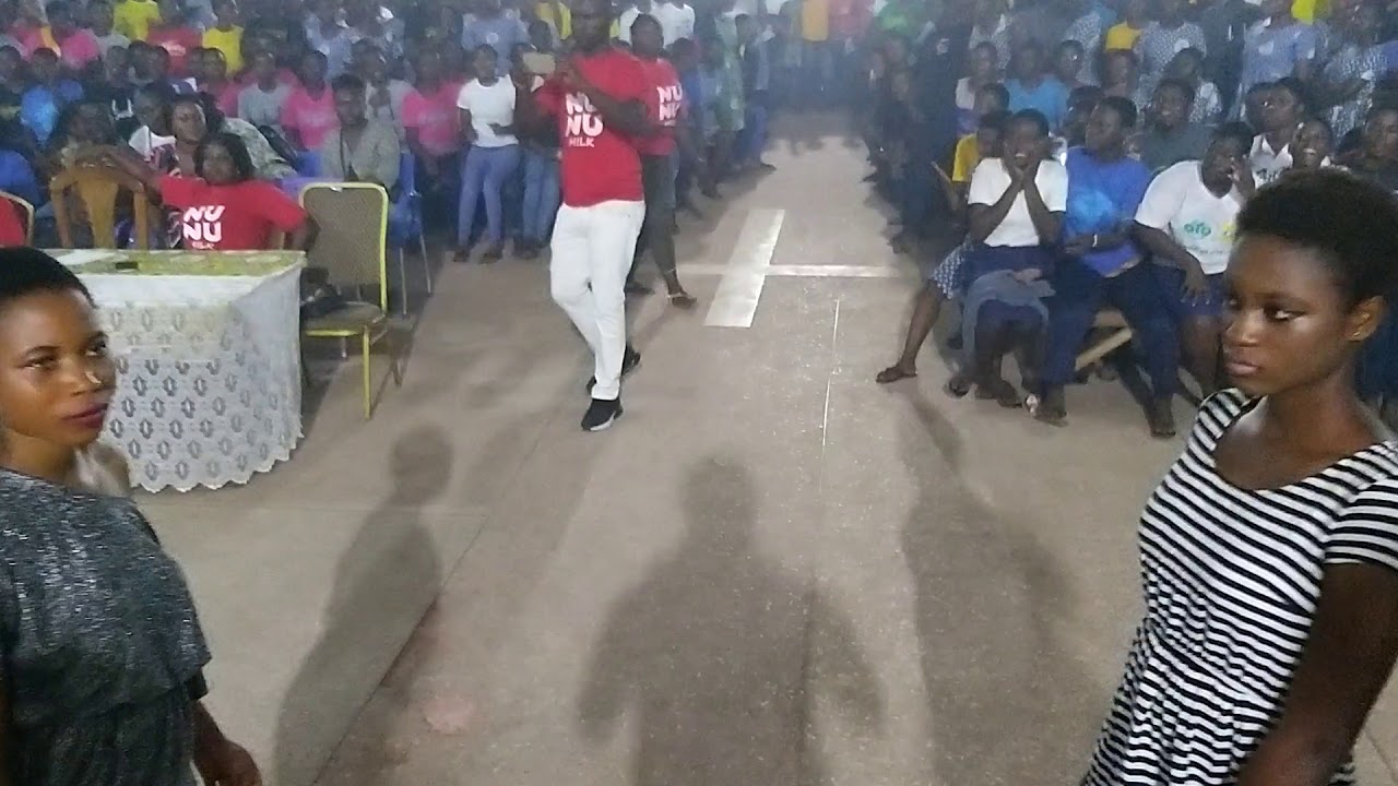 Model segment inside Mamfe Methodist girls SHS - YouTube