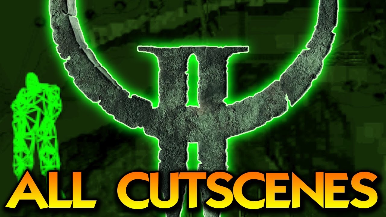 Quake 2 Original Classic All Cutscenes Story Mode Ending - YouTube