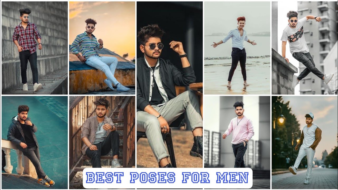 Best Poses For Men / Pose For Men / Photoshoot Pose For Men / Pose For ...