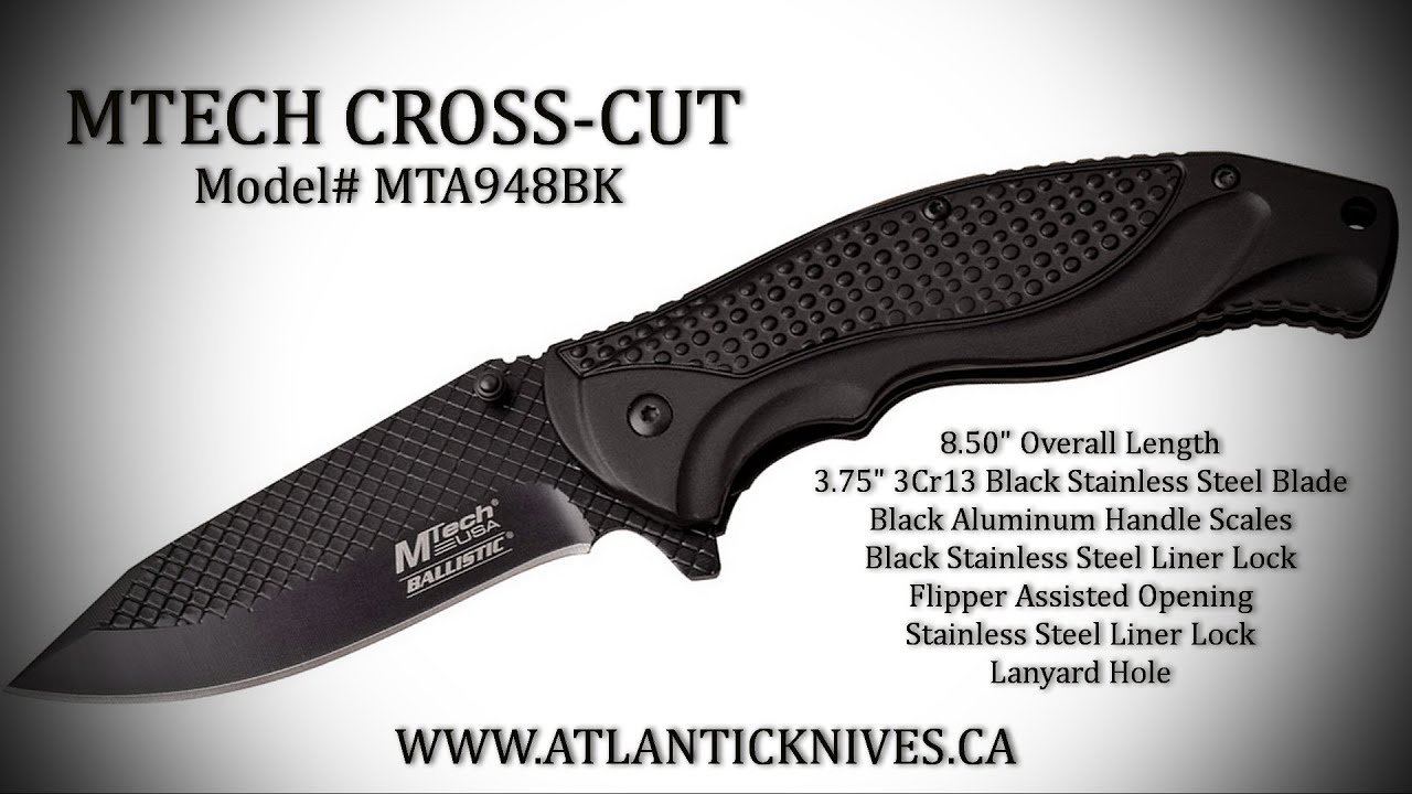 MTech Cross-Cut - Model# MTA948BK - YouTube