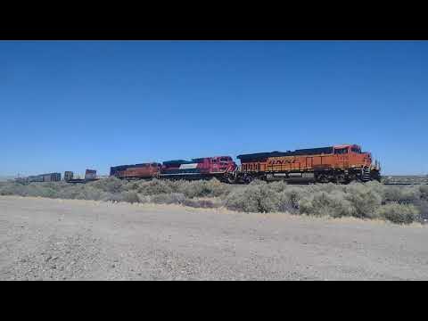 WB BNSF Manifest Train Feat FXE And Duo Rear DPUs At Hodge Ca! #bigbossrailfanner - YouTube