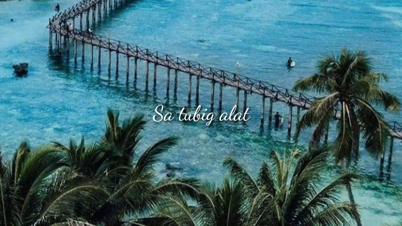 Siargao Island | Tubig Alat - Engkanto | Lyrics - YouTube