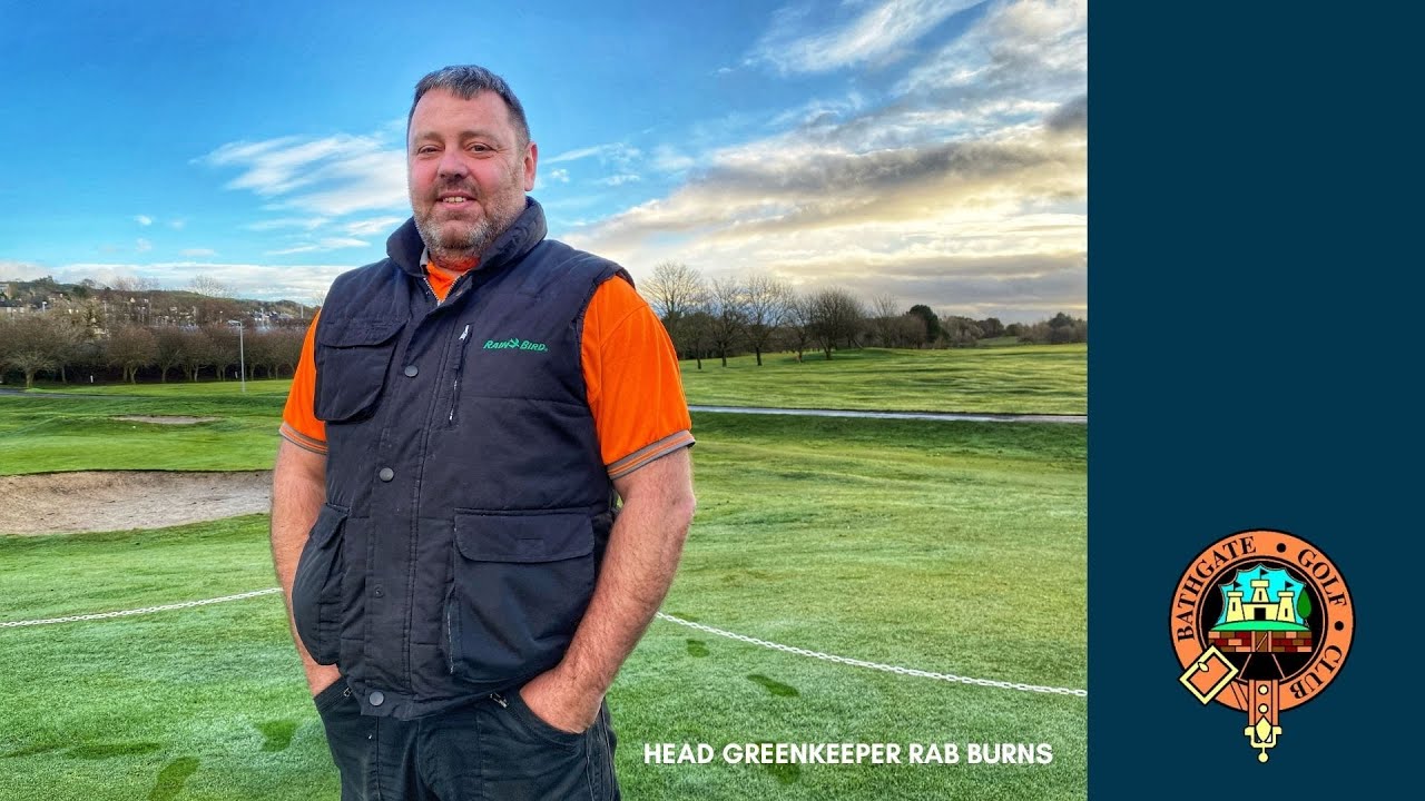 Bathgate Golf Club - Interview with Head Greenkeeper Rab Burns - YouTube