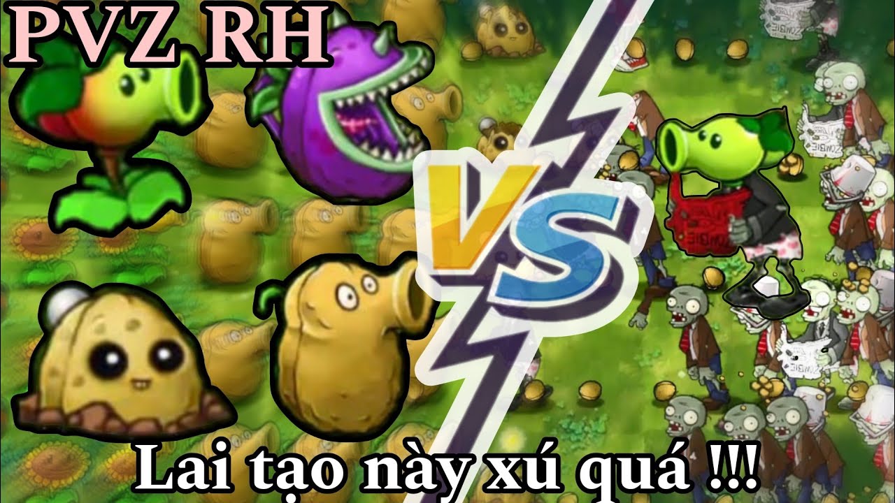 Plants vs Zombies RH: Trải nghiệm cơ chế lai tạo để tạo ra những cây ...