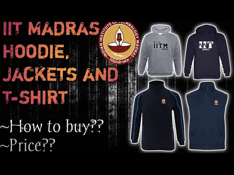 🛍️"IIT Madras Apparel Collection:🛒 Hoodies, Jackets, and T-Shirts👕 ...