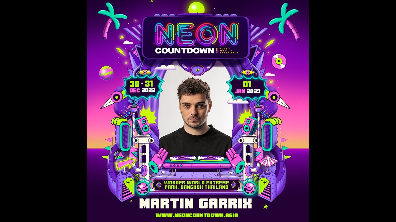 อลังการจริง ๆ งานช้างส่งท้ายปี Neon Countdown 2022 - YouTube