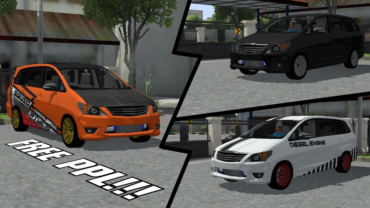 Share 3 Varian Livery Mod BUSSID Toyota Innova 2012 Modif NanoNano ID ...