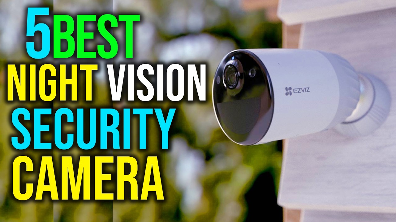 Top 4: Best Night Vision Security Cameras in 2024 [Reviews] - YouTube