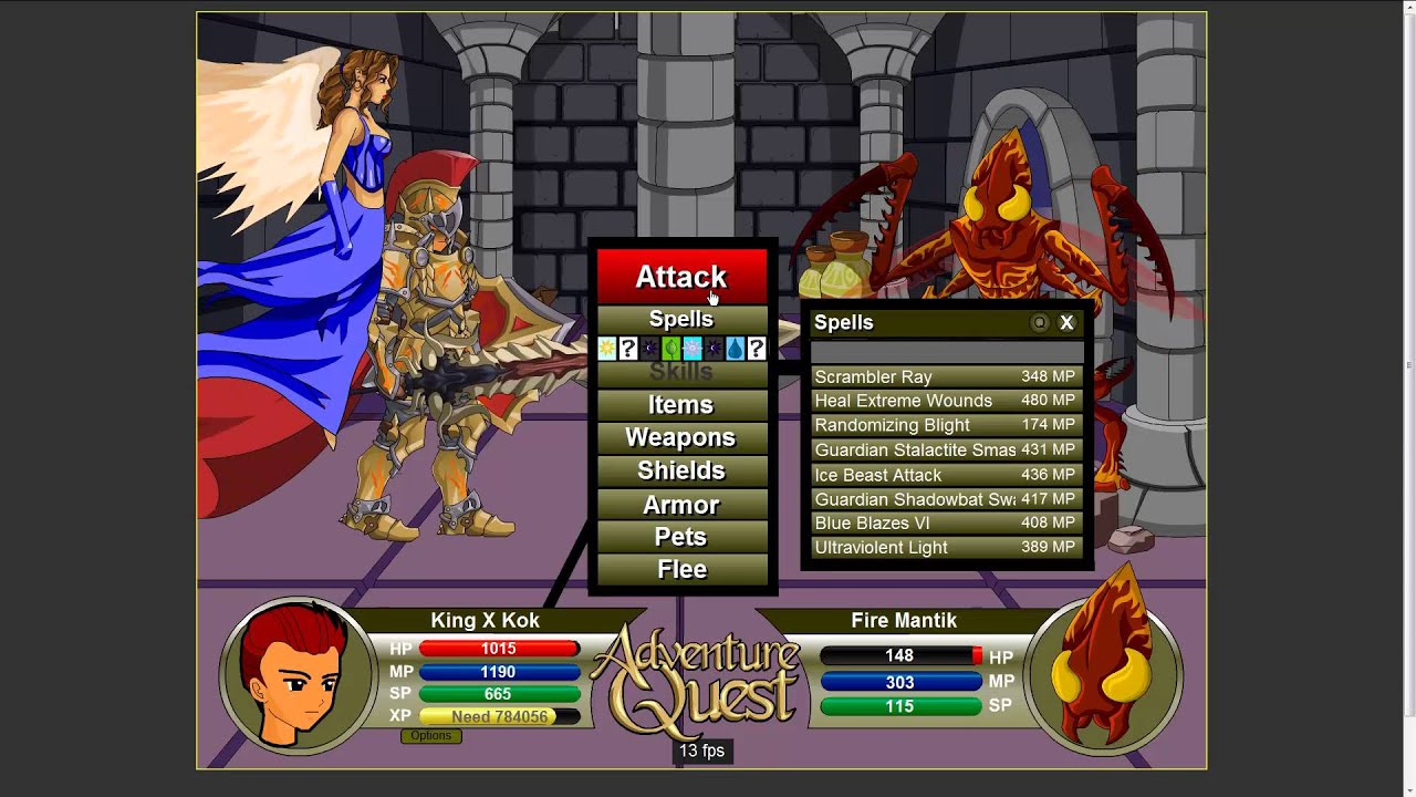 Fire Maze Completed! AdventureQuest Ep. 137 (Let's Play) - YouTube