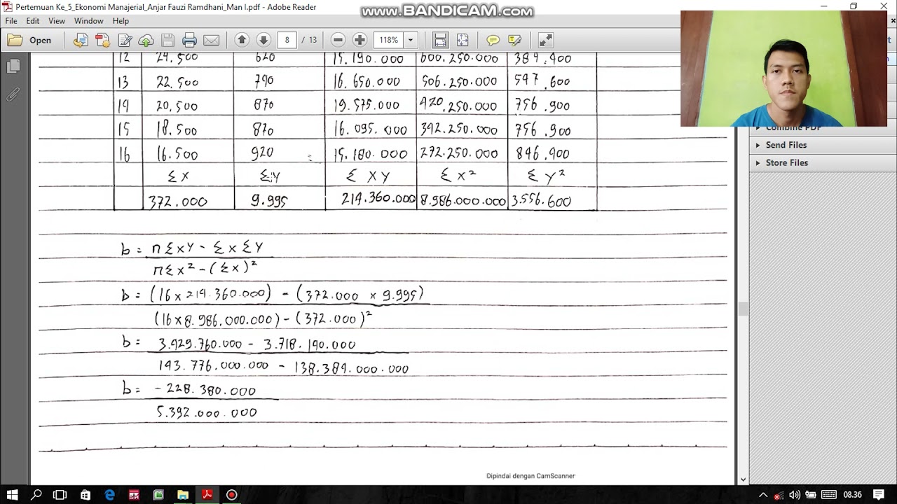 Menentukan Jumlah Penjualan Tahun Berikutnya Dengan Metode Tak Langsung ...