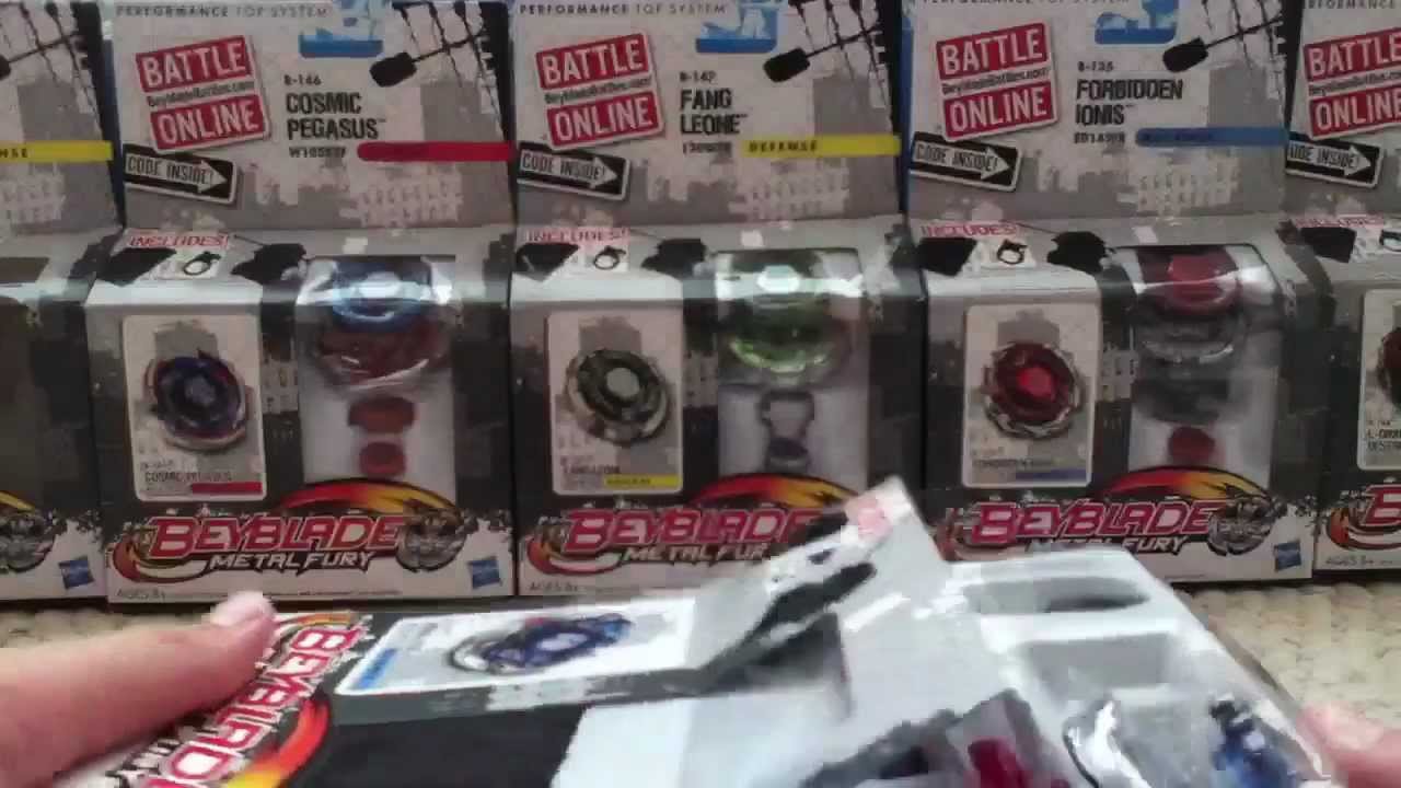 Beyblade Metal Fury: Spiral Fox TR145W2D Unboxing - YouTube