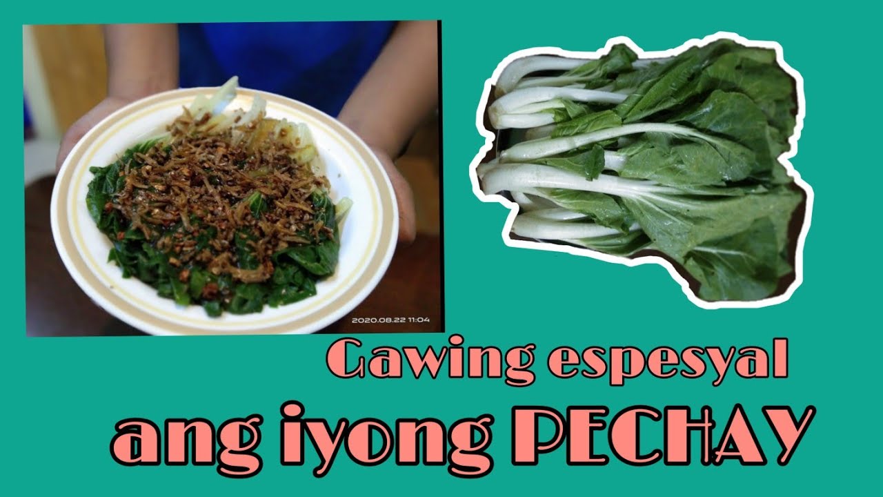 Pechay in oyster sauce topped with crispy garlic and crispy dilis / my ...