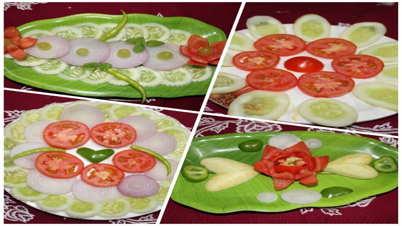 Salad Decoration | Easy Salad Decoration Ideas | Salad Ideas ...