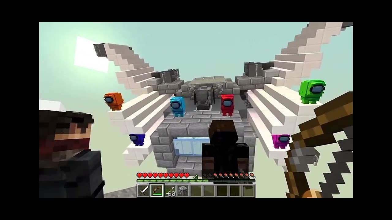 Minecraft among us FUNNIEST MOMENTS - YouTube