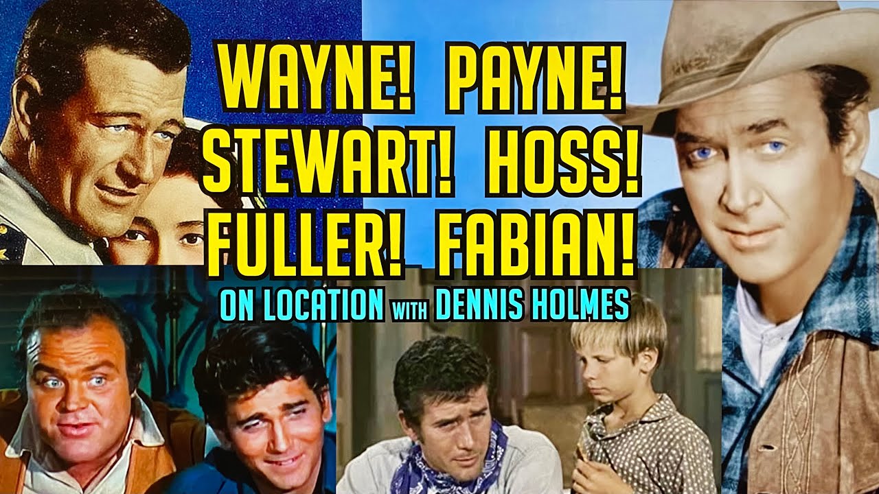 John Wayne, Robert Fuller, James Stewart, Dan Blocker, Fabian & more ...