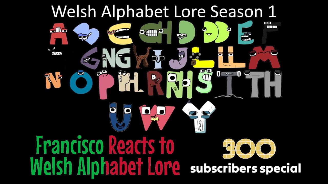 Francisco Reacts to Welsh Alphabet Lore (300 subscribers special) - YouTube